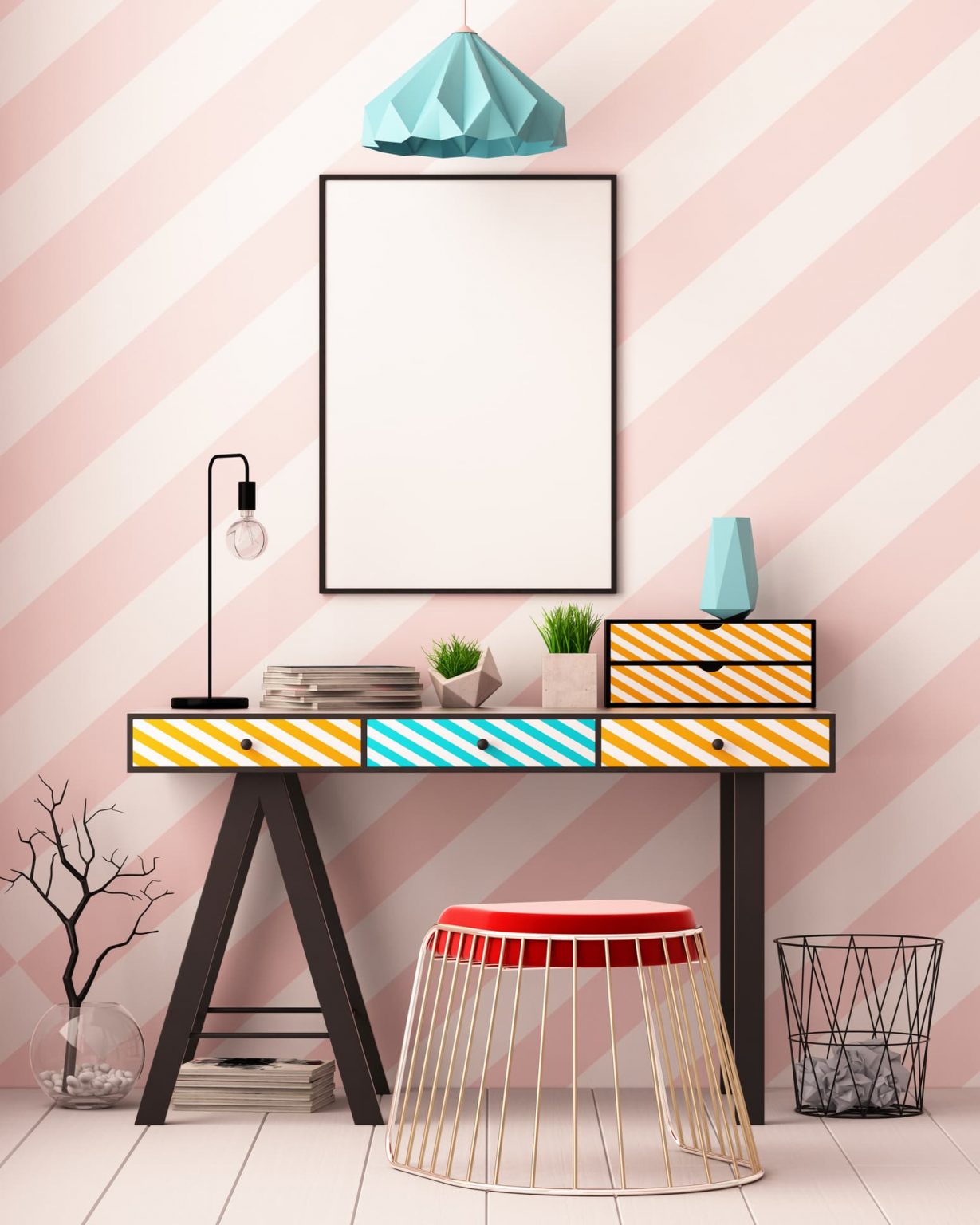Claves para decorar tu hogar con el estilo Memphis | Nexdom